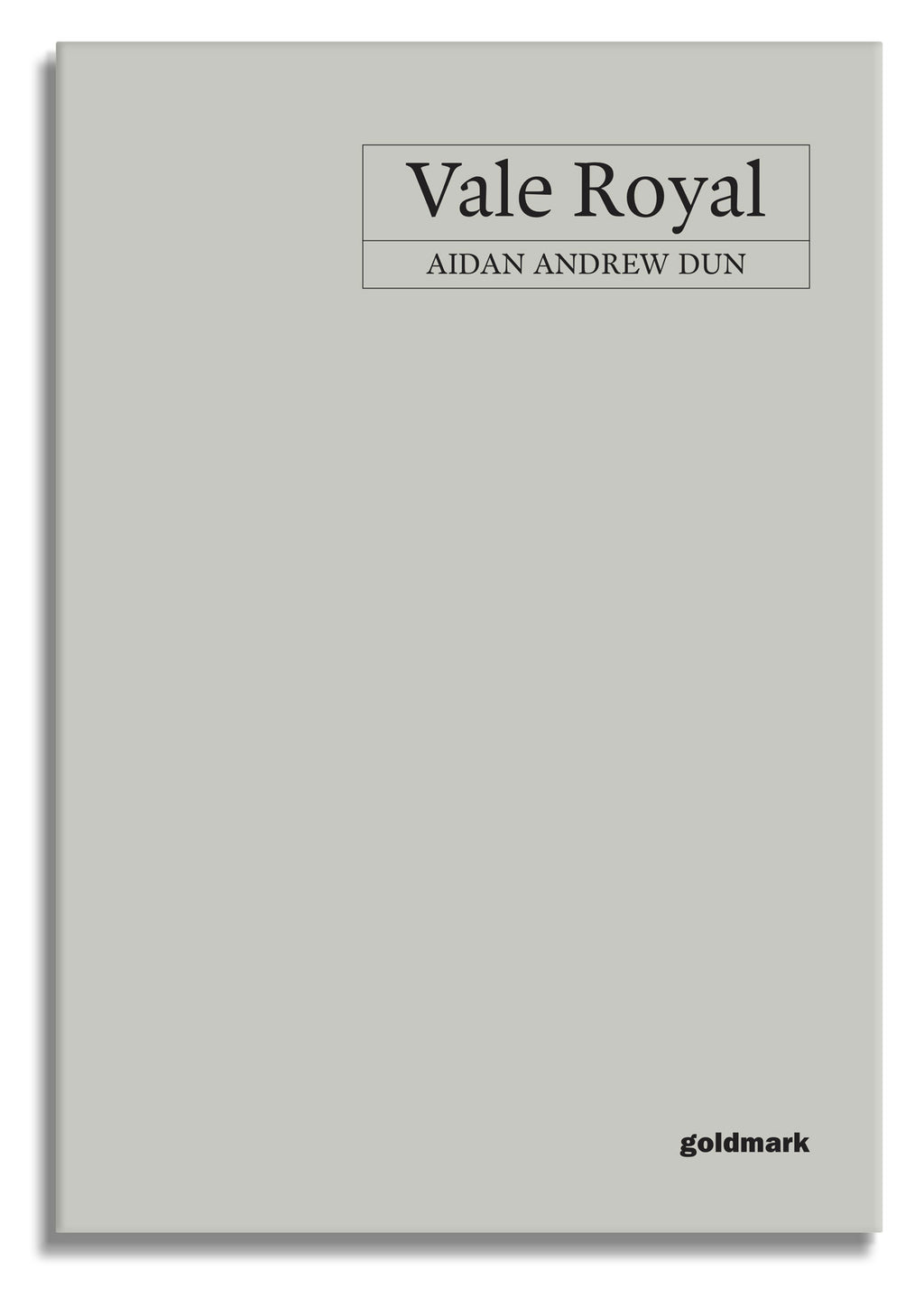 Vale Royal - Paperback Edition – Goldmark