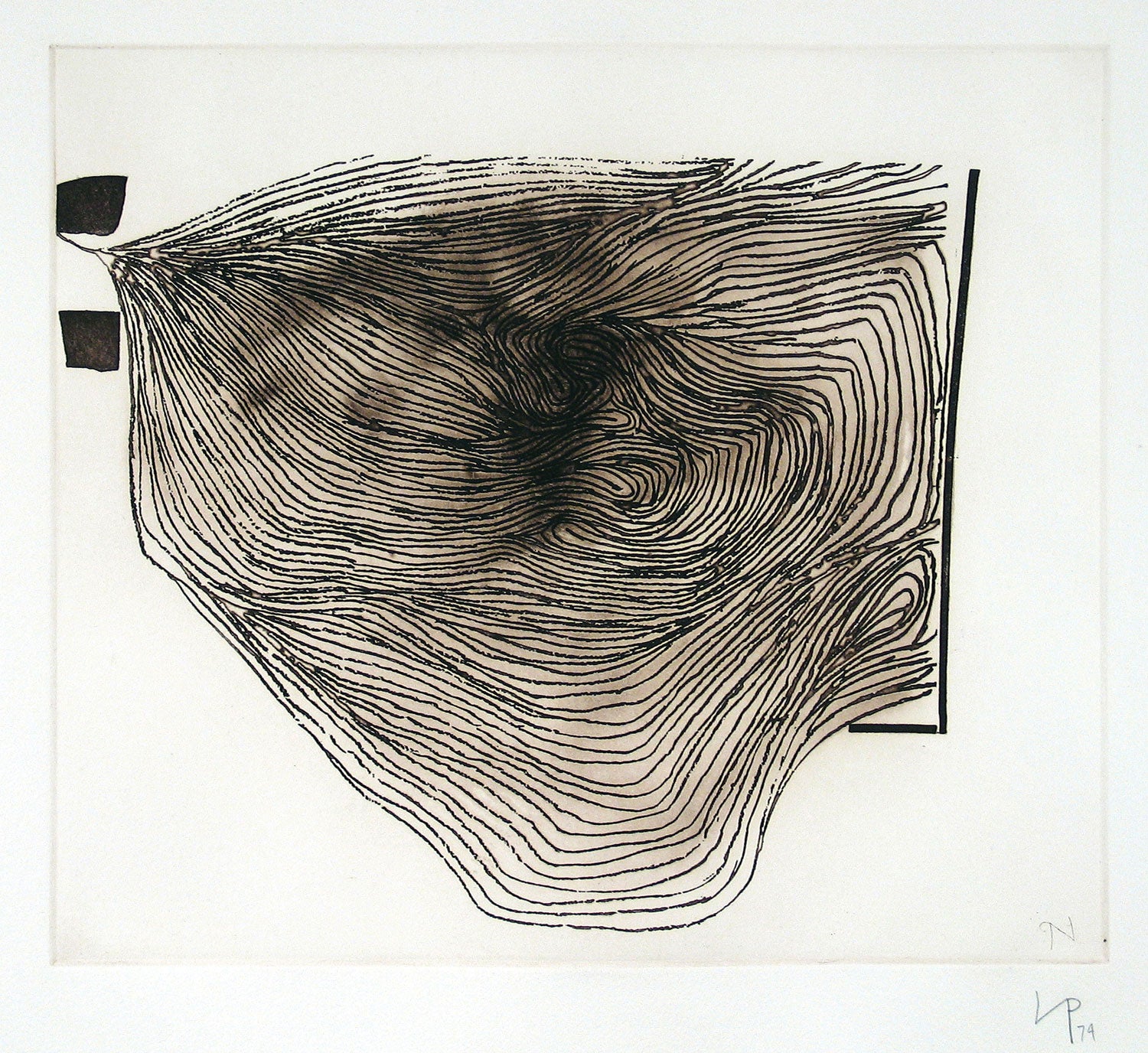 Victor Pasmore Variations of Points of Contact No.9 – Goldmark