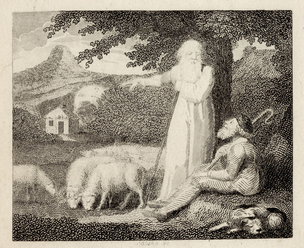 William Blake The Shepherd and The Philosopher – Goldmark