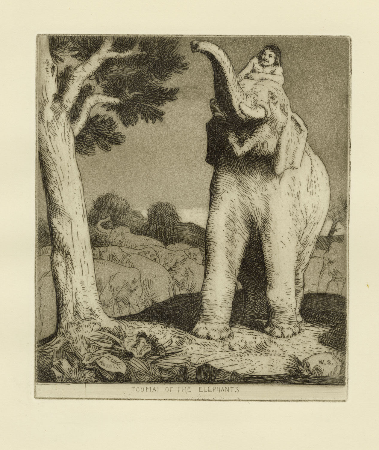 William Strang Toomai of the Elephants – Goldmark