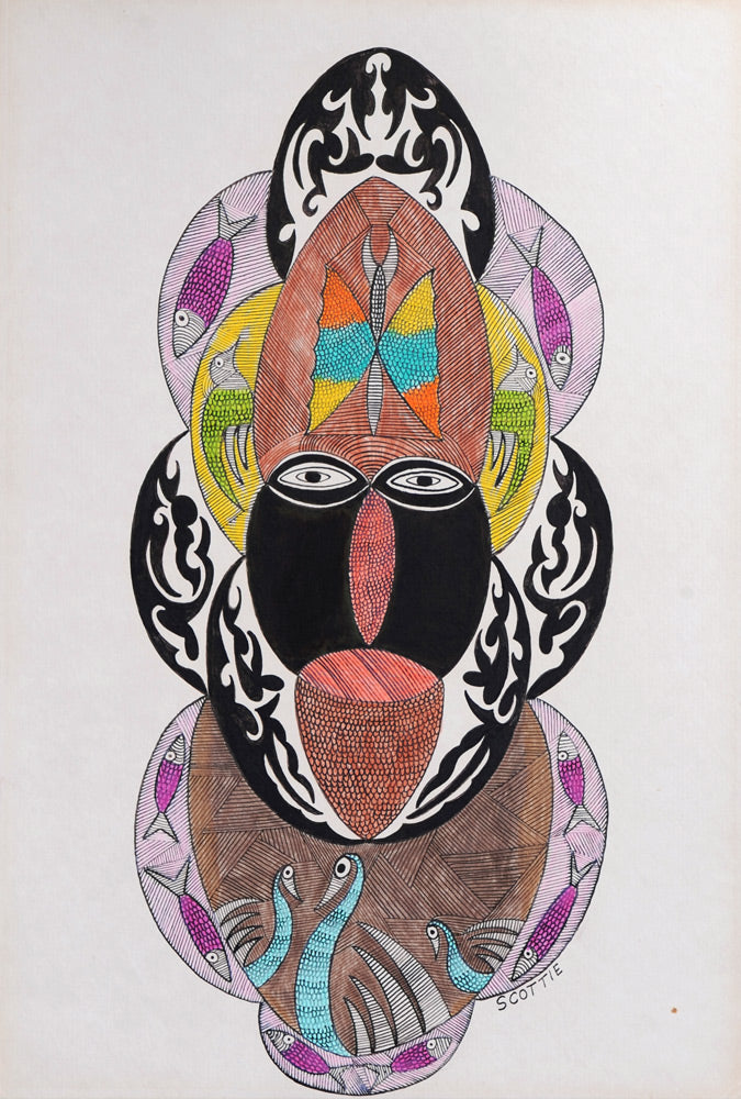 Scottie Wilson Head II – Goldmark