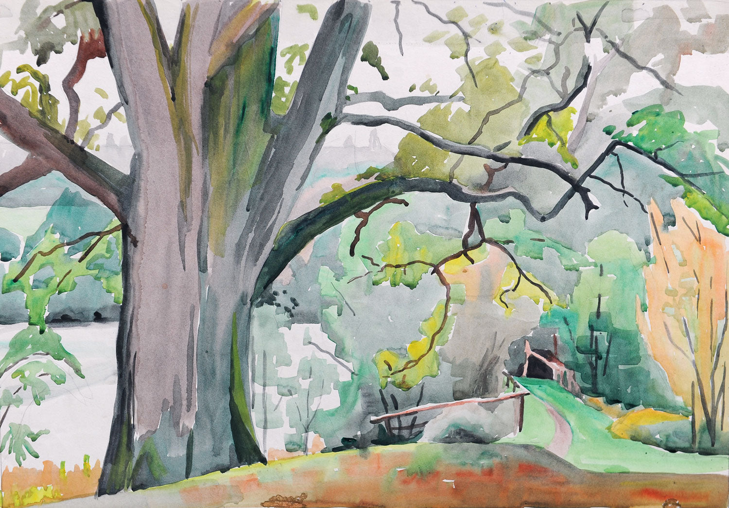Claude Flight Woodland Path – Goldmark